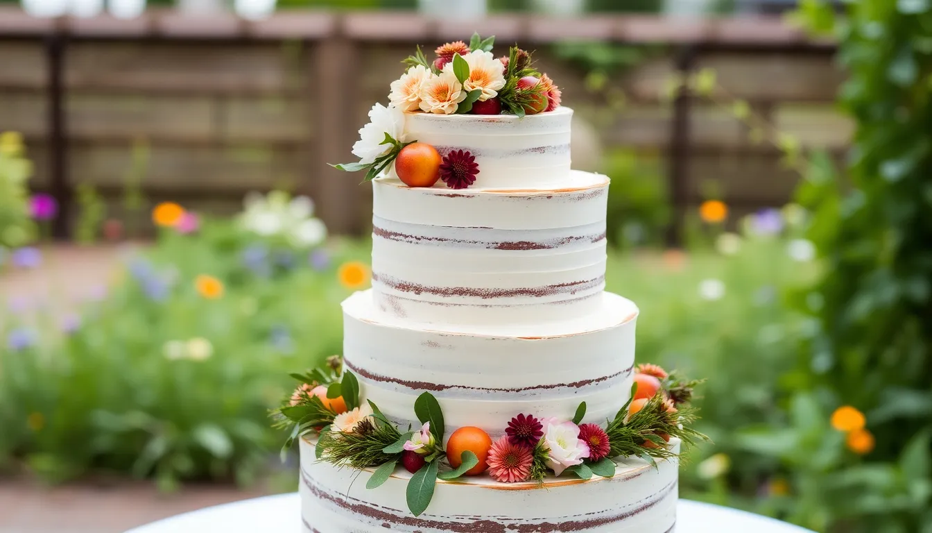 Bolo Rústico para Casamento: Uma Tendência que Une Simplicidade e Elegância