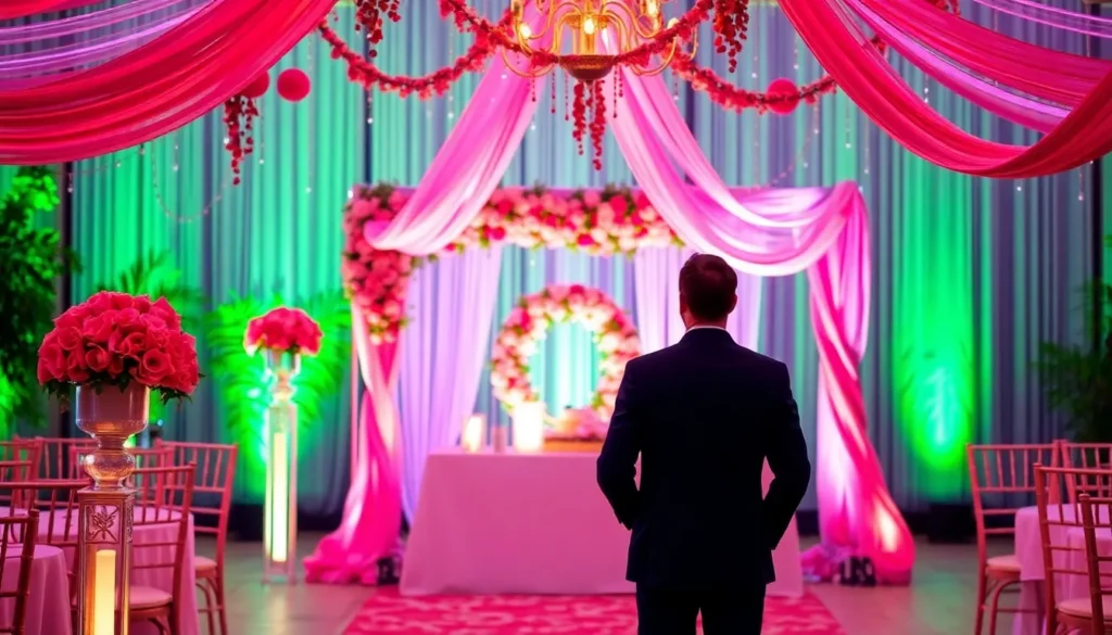 Casamento Laranja e Rosa: Uma Combinação de Cores que Transforma Ambientes