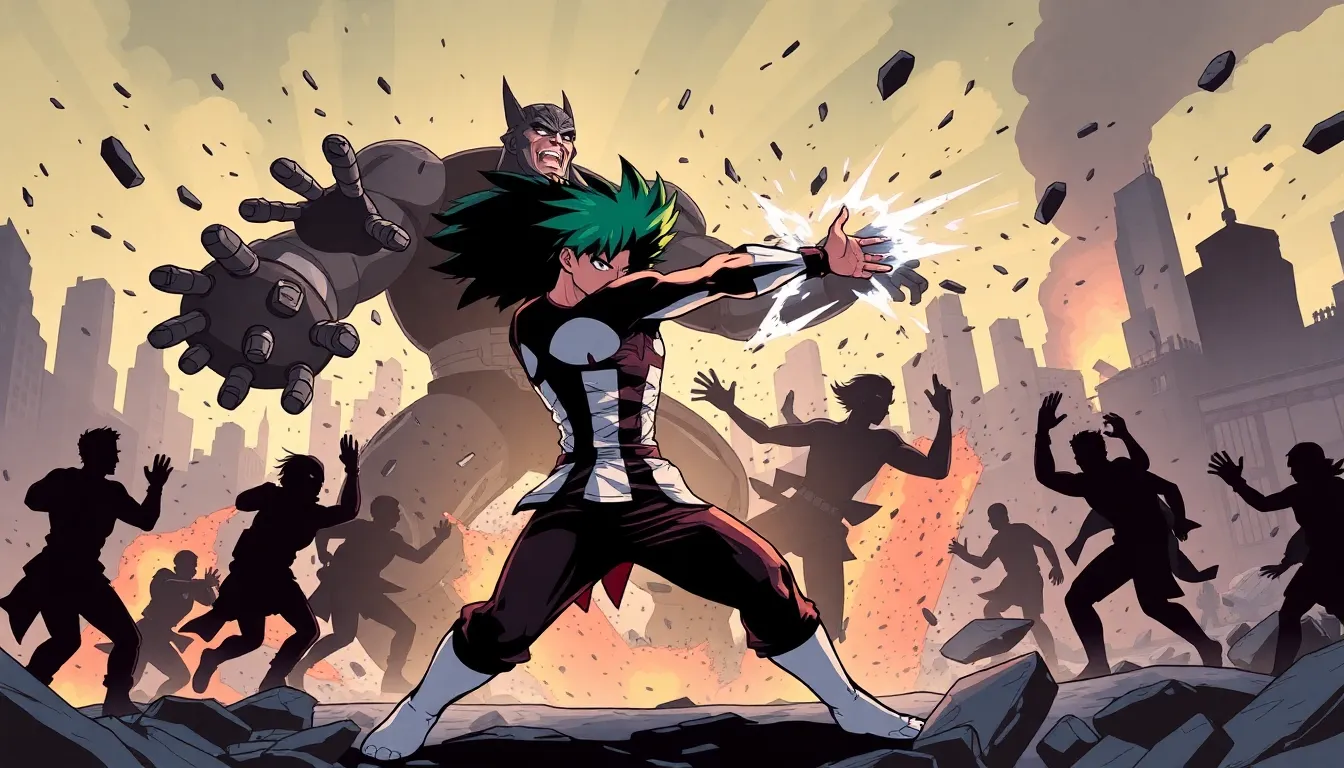 Deku Novo Poder Supera as Quirks My Hero Academia Capítulo 422 Revela ...