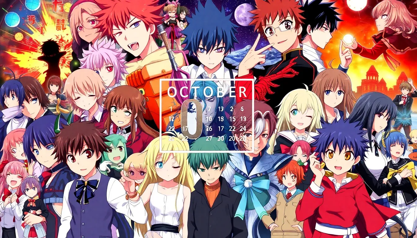 Primeira Semana dos Novos Animes de Outubro e Tem Anime Bom?